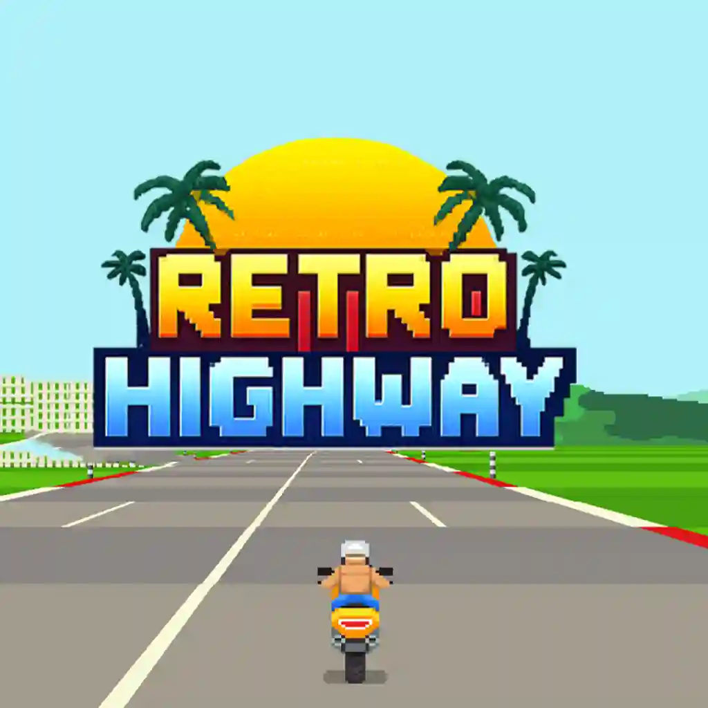 Retro Highway Game Play Online On Pookigame
