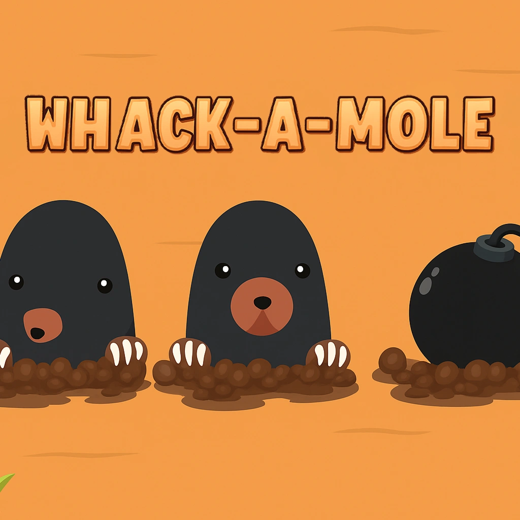 Whack A Mole Game Play Online On Pookigame